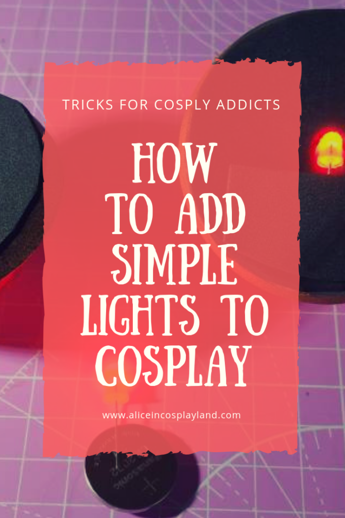 How to add simple lights to props - Alice in Cosplayland