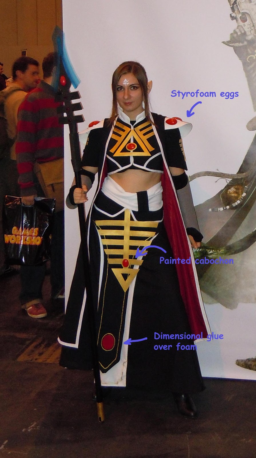 Gems and jewels for cosplay in a budget - Alice in Cosplayland