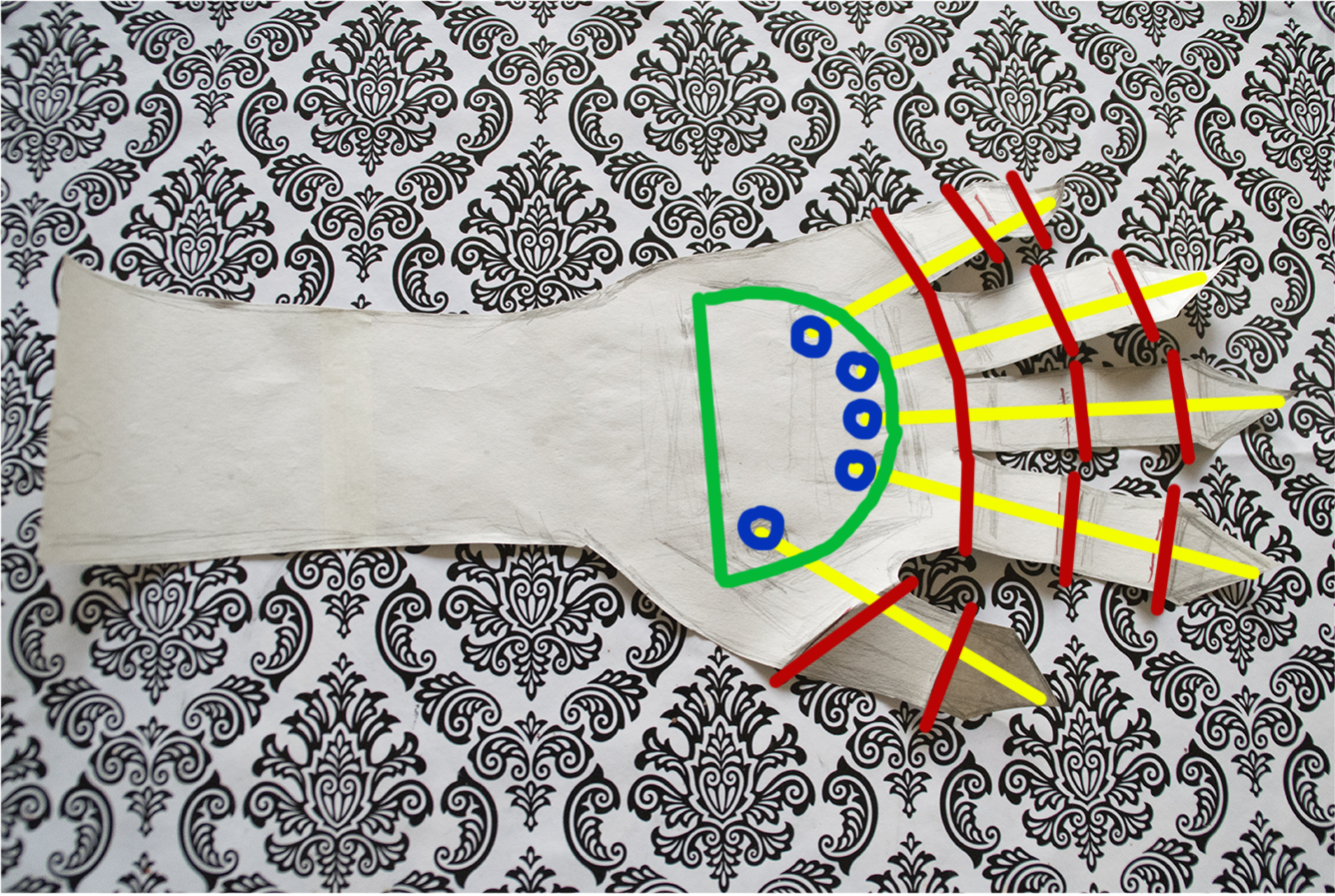 How to make a giant hand that moves - Alice in Cosplayland