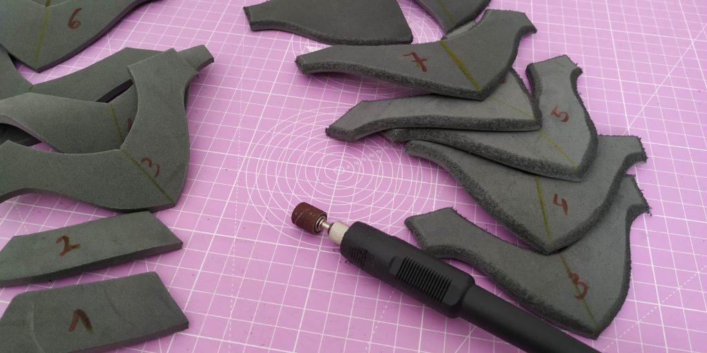 How to make armour pieces with foam - Alice in Cosplayland