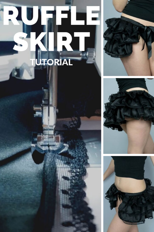 Burlesque bustle skirt tutorial - Alice in Cosplayland
