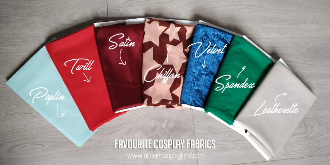 Top 7 favourite fabrics for cosplay - Alice in Cosplayland