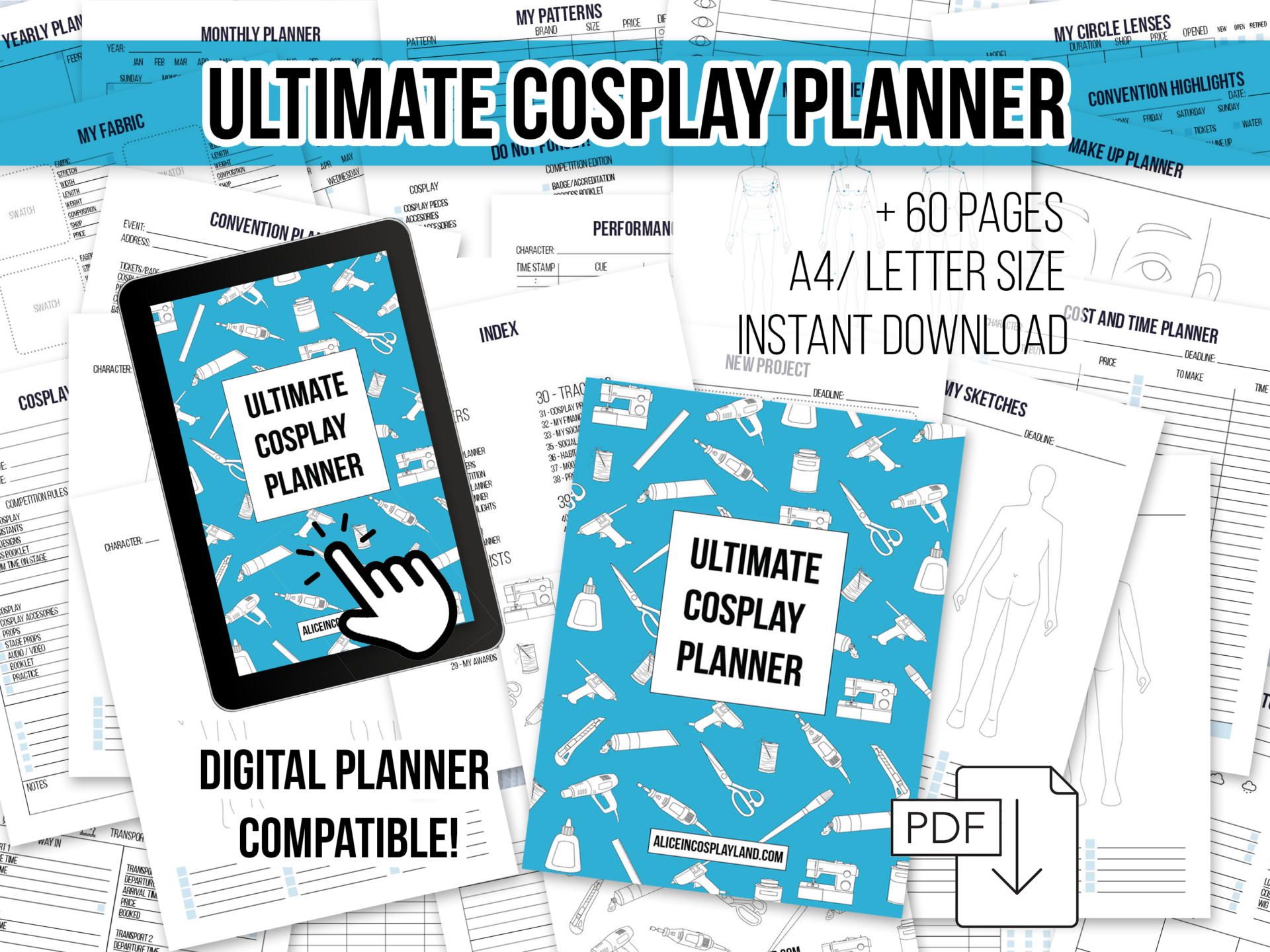 Ultimate Cosplay Planner - Alice in Cosplayland