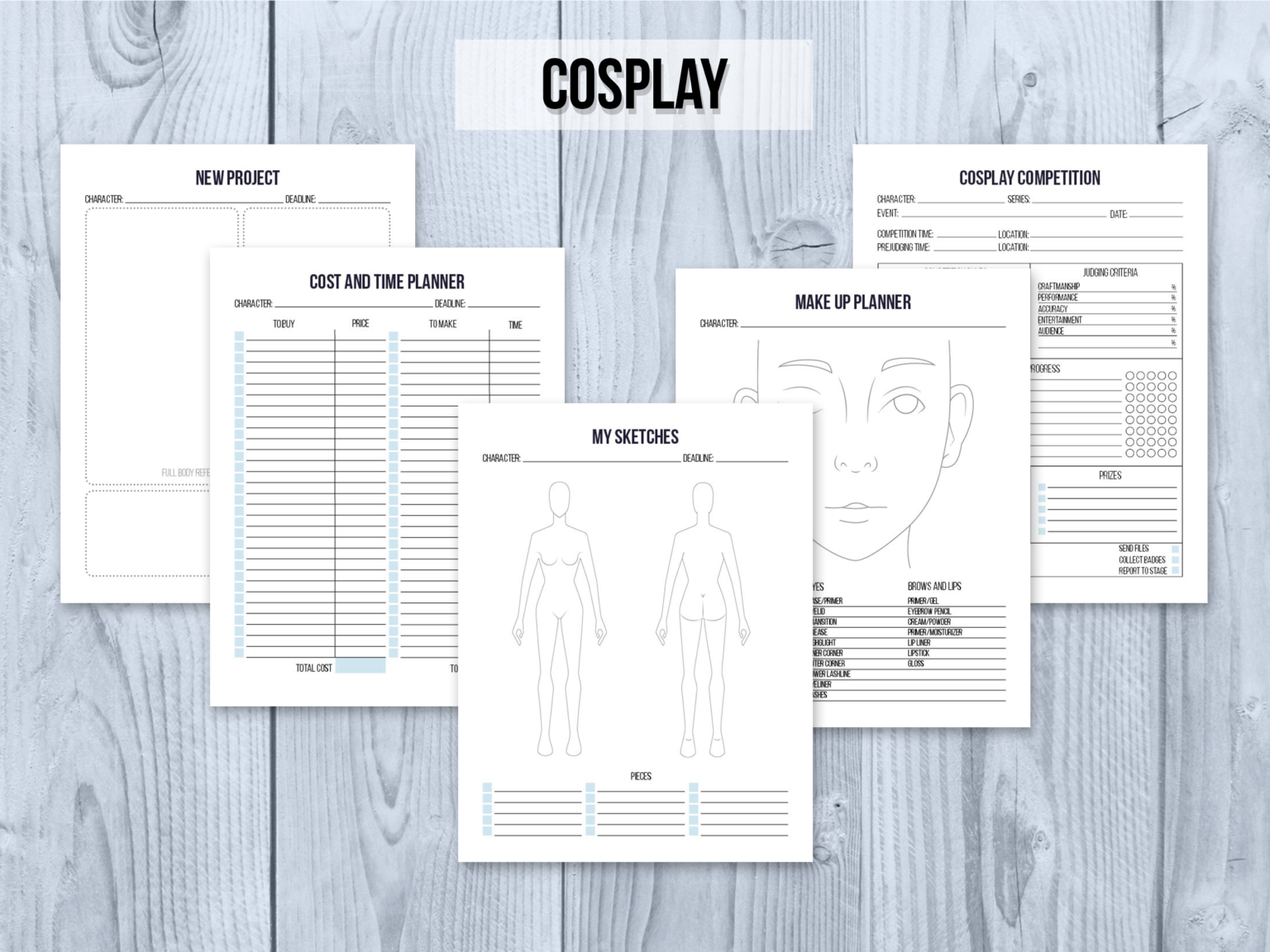 Ultimate Cosplay Planner - Alice in Cosplayland