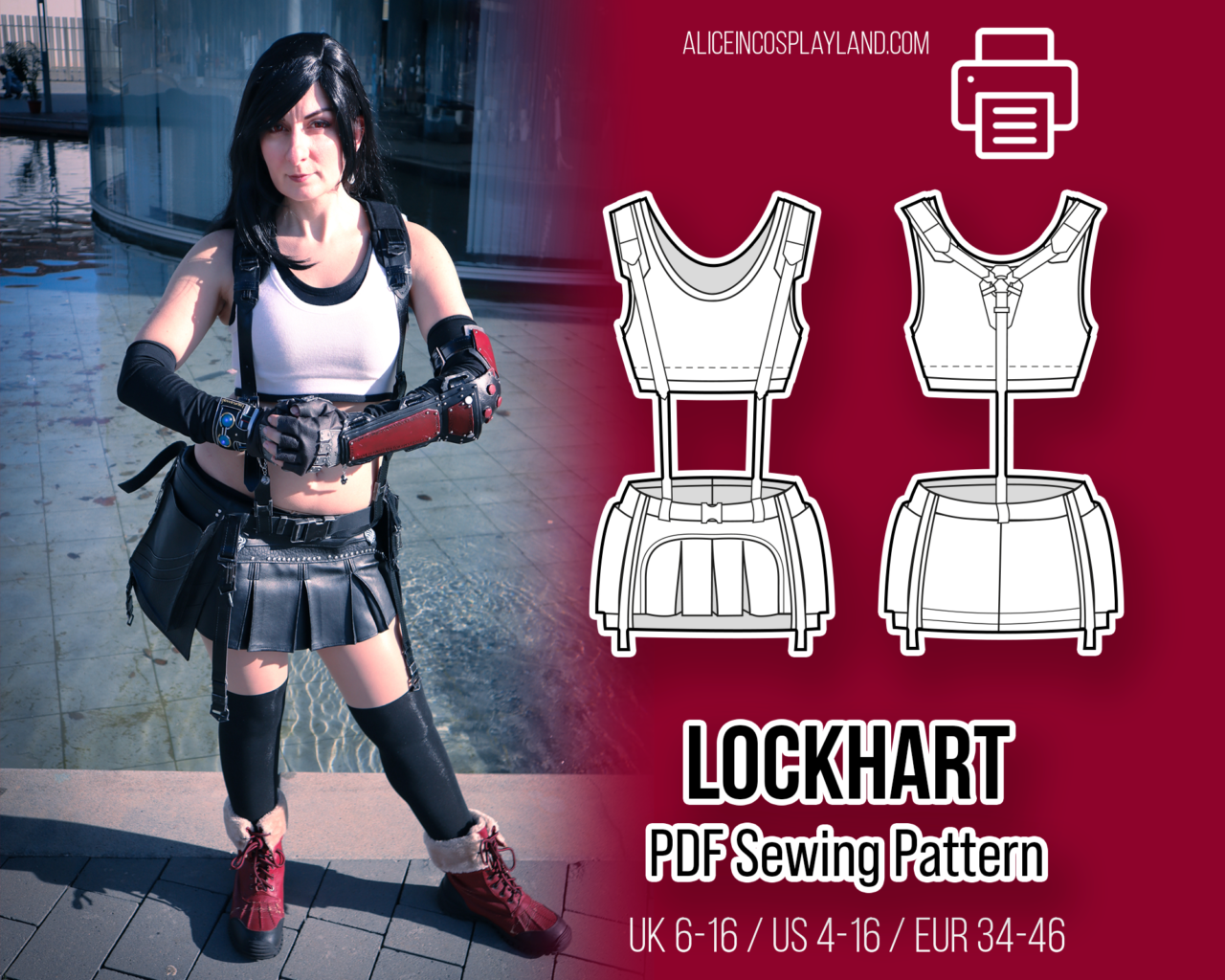 Lockhart Sewing Pattern Sewing Pattern - Alice in Cosplayland