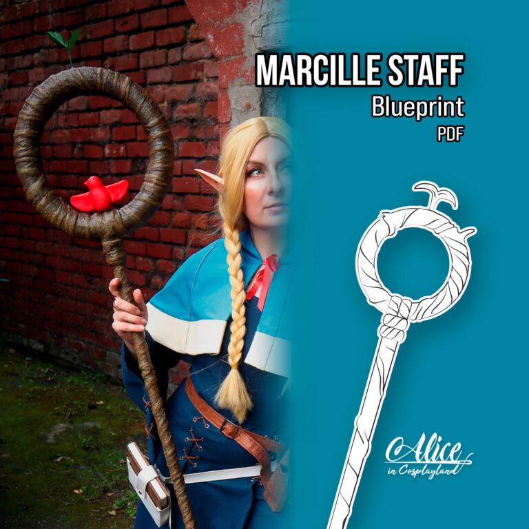 Marcille Staff Blueprint - Alice in Cosplayland