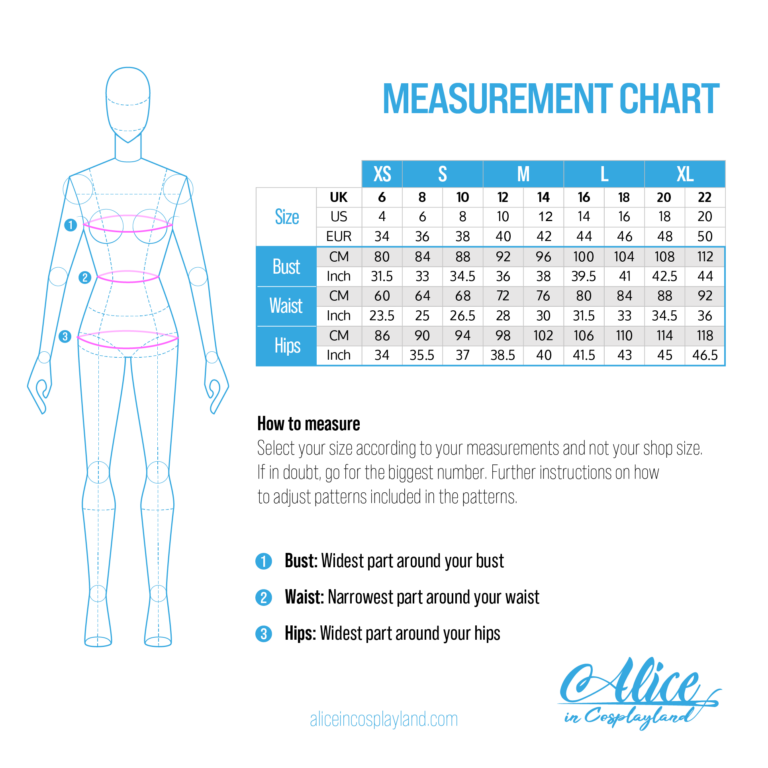 Golden Kpop Diva Rumi Sewing Pattern - Alice in Cosplayland