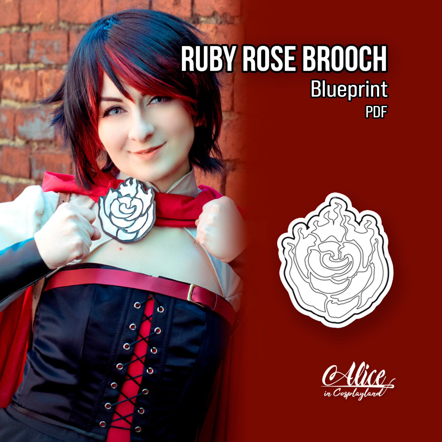 Ruby Rose Blueprint - Alice in Cosplayland
